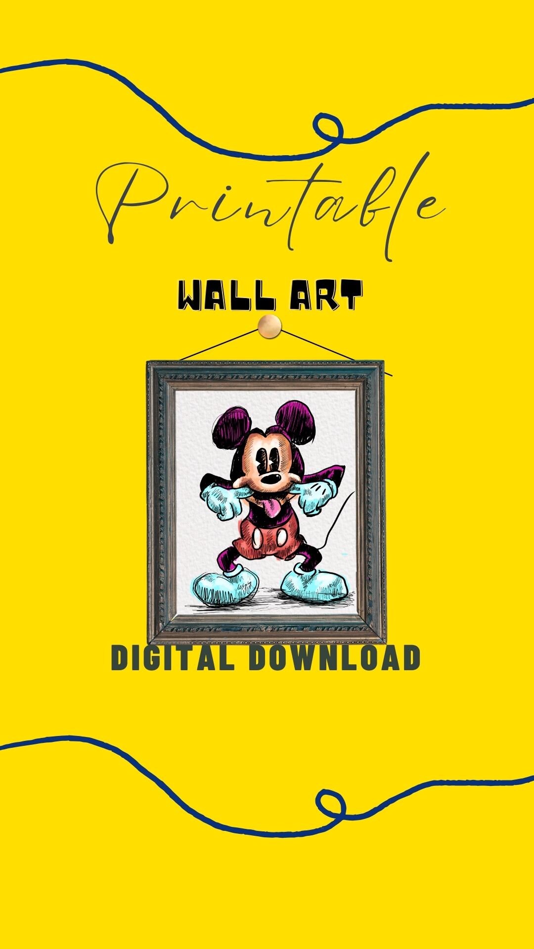 Mickey Mouse Comic PNG, Dısney Digital Download, Image Cut Files ...