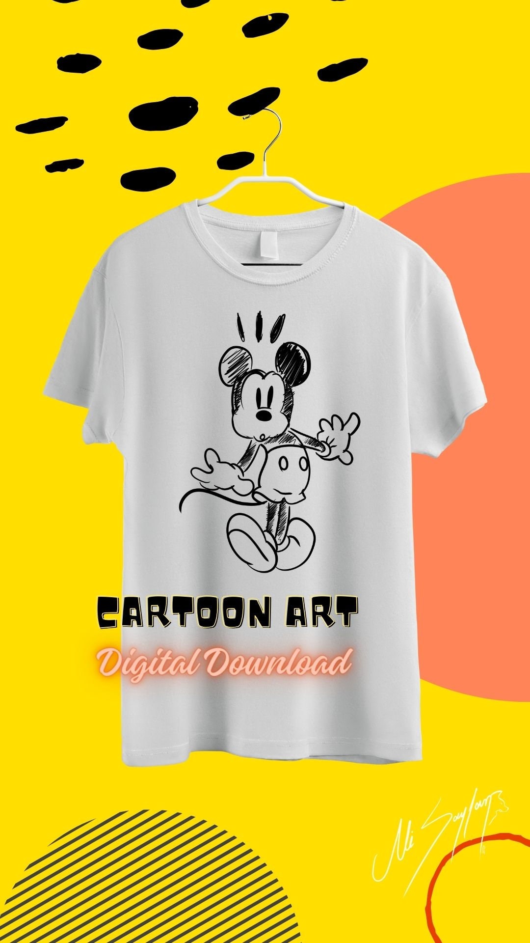 Mickey Mouse PNG, Dısney Digital Download, Image Cut Files, Printable ...