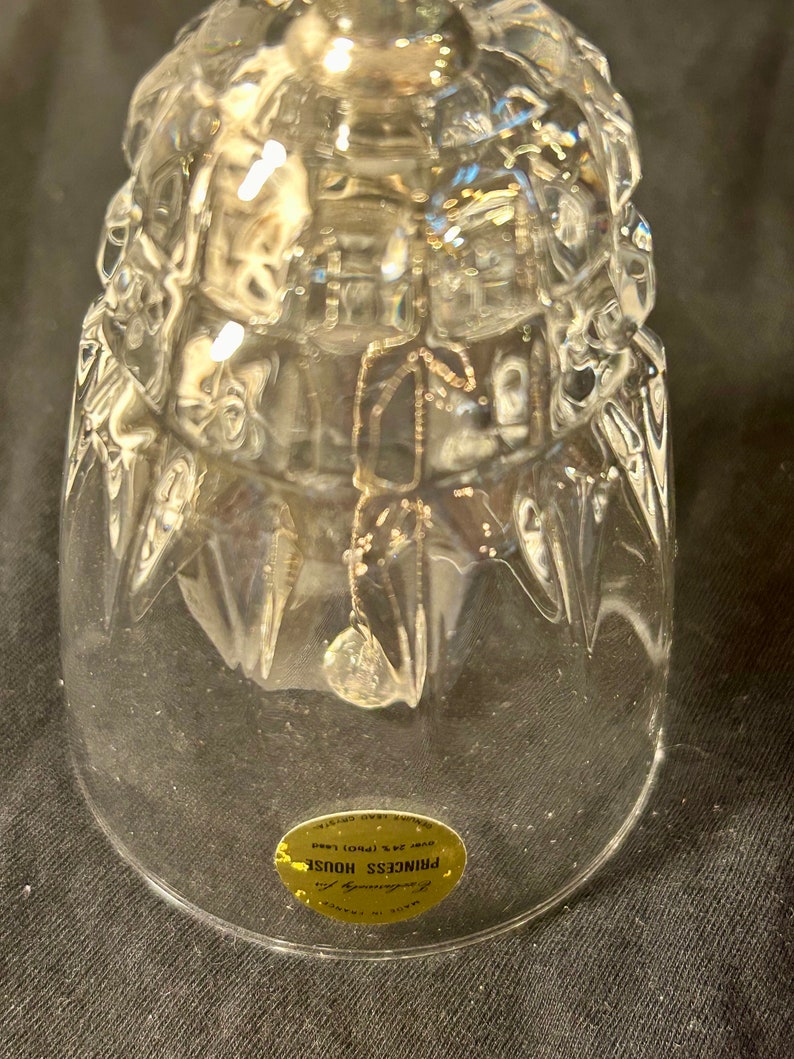 Princess Crystal House Bell Heritage Silver Metal Handle - Etsy