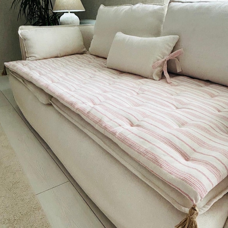 Sofa Topper Cushion With Insert - Etsy