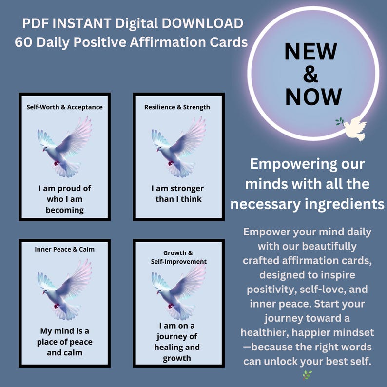 Affirmation Cards to Inspire - Etsy
