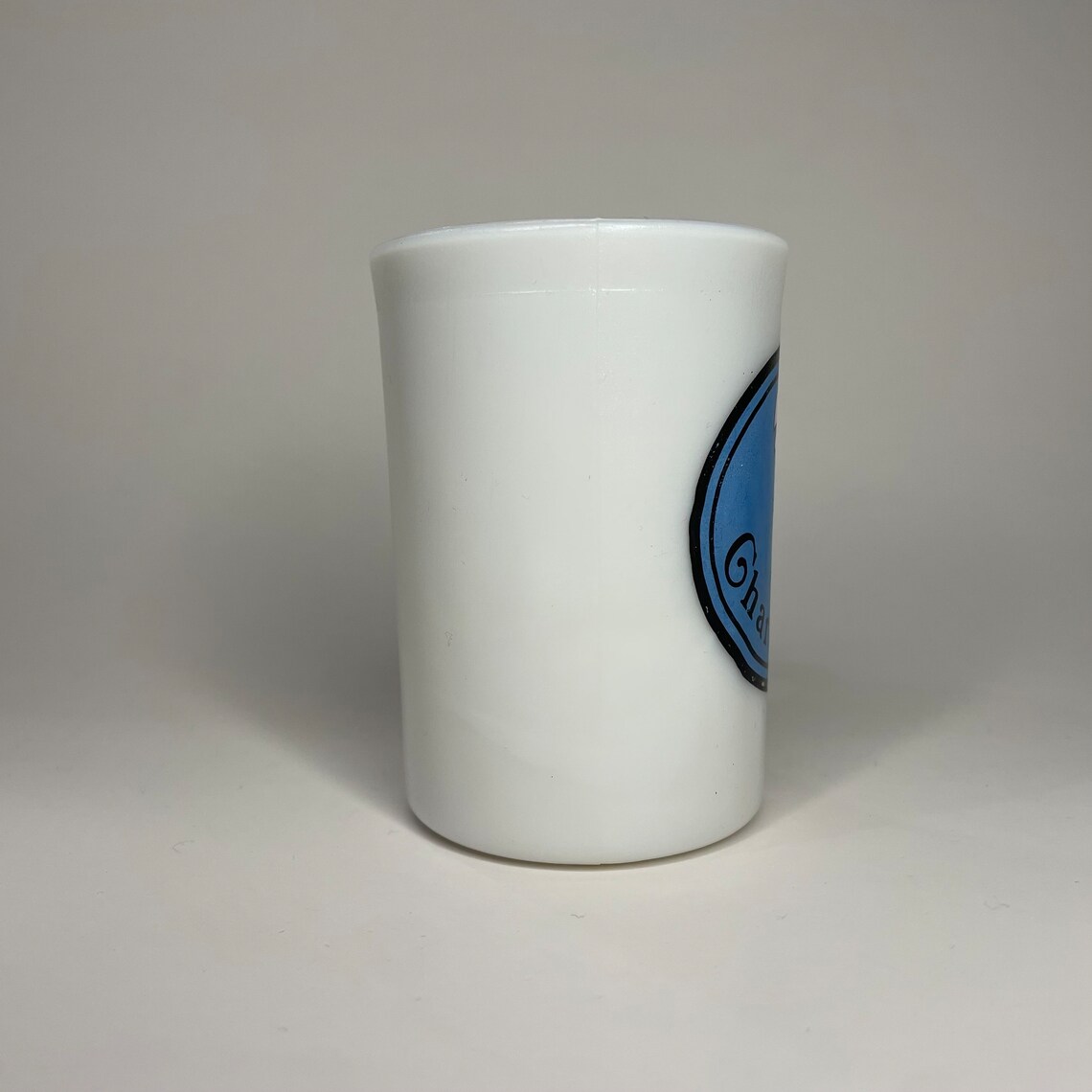 Vintage Milk Glass Charlie Brown Mug - Etsy