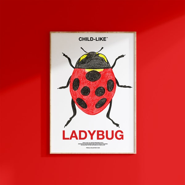 Ladybug Print - Etsy