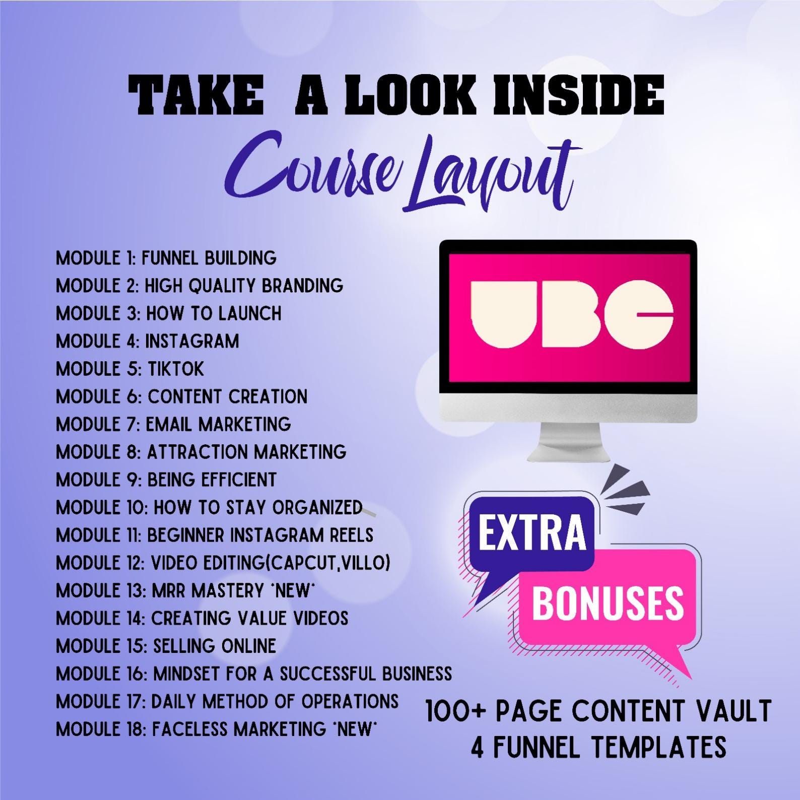 Ultimate Branding Course - UBC Full Course | One Time Payment | + Master Resell Rights ...