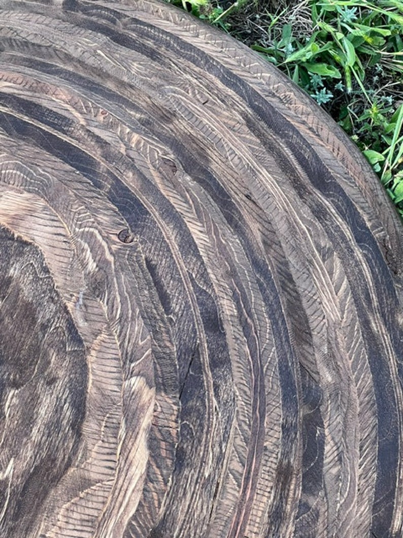Handcrafted Wooden Round Shield - Etsy