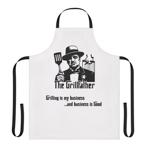 The Grillfather Apron - Ultimate BBQ Gear for Father's Day - Etsy