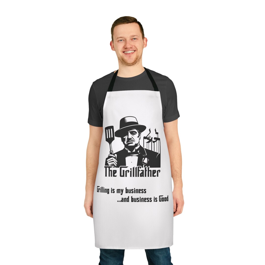 The Grillfather Apron - Ultimate BBQ Gear for Father's Day - Etsy