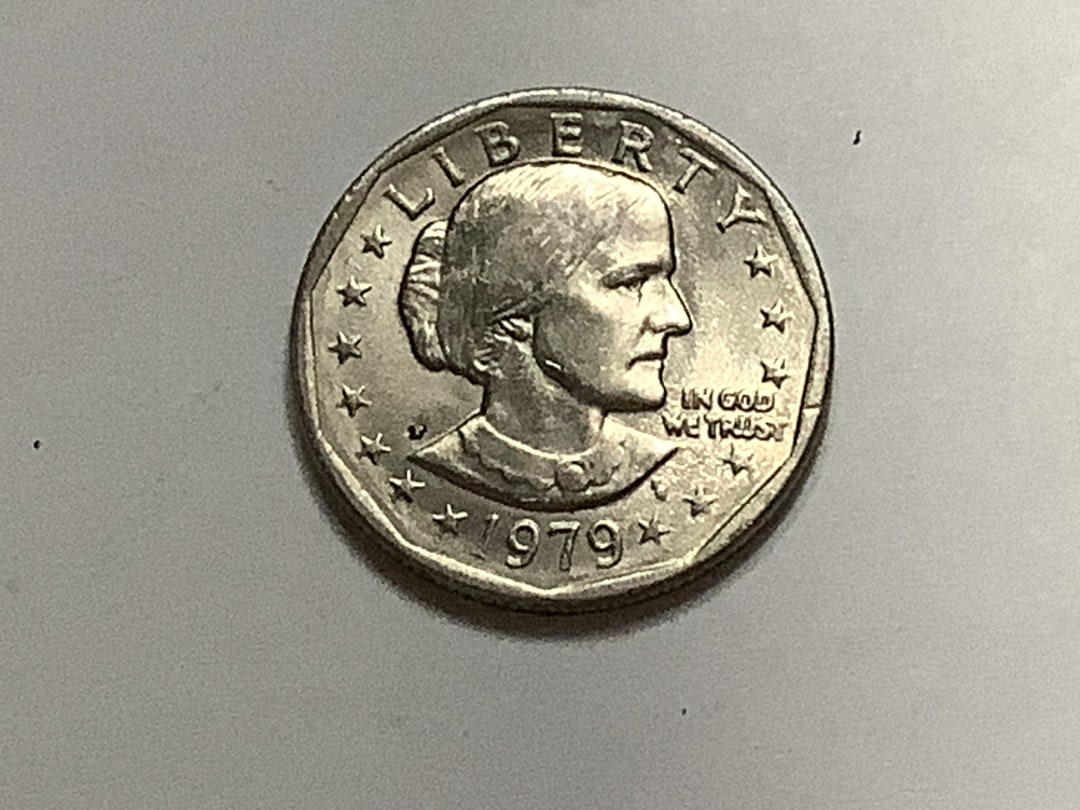 1979-P Susan B Anthony With Frank Gasparro (FG) One Dollar U.S. Coin - Etsy