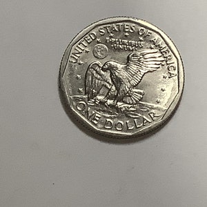 1979-P Susan B Anthony With Frank Gasparro (FG) One Dollar U.S. Coin - Etsy