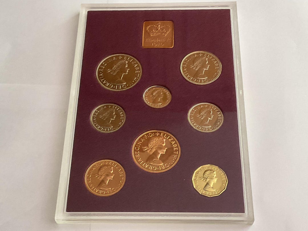 United Kingdom 1970 Proof Coinage Set of Great Britain and Northern ...