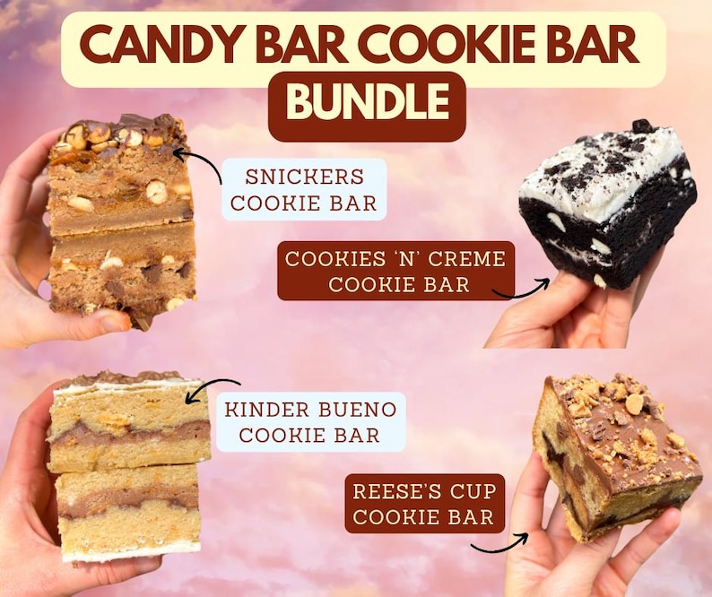 Gourmet Candy Bar Cookie Recipes – Snickers, Reese's, Kinder (digital ...