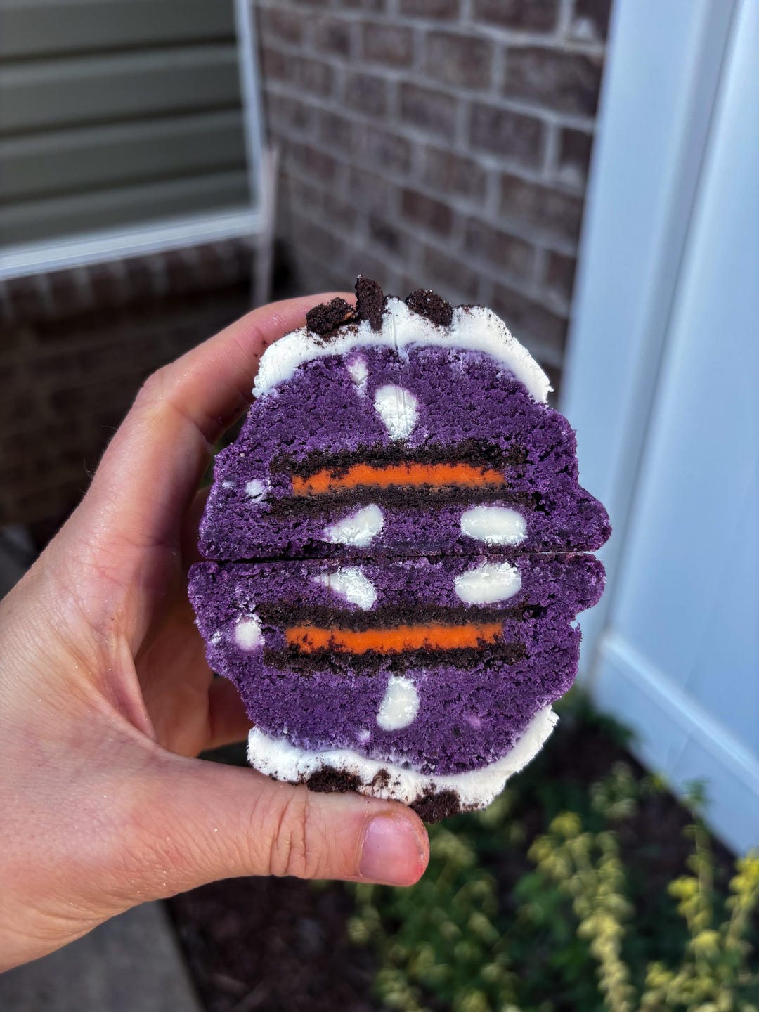 UBE COCONUT Stuffed Cookie Recipe: New York Style Gourmet Cookies ...