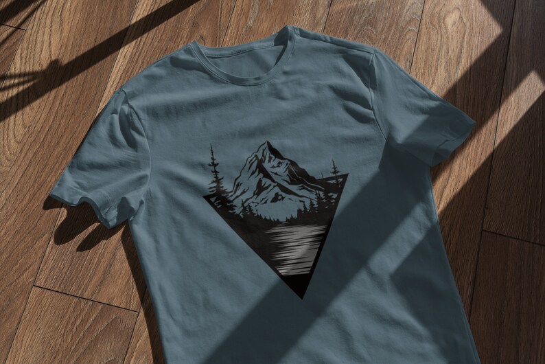 Nature Shirt, Nature Shirt, Forest Graphic, Hiking Shirt, Adventure Tee ...
