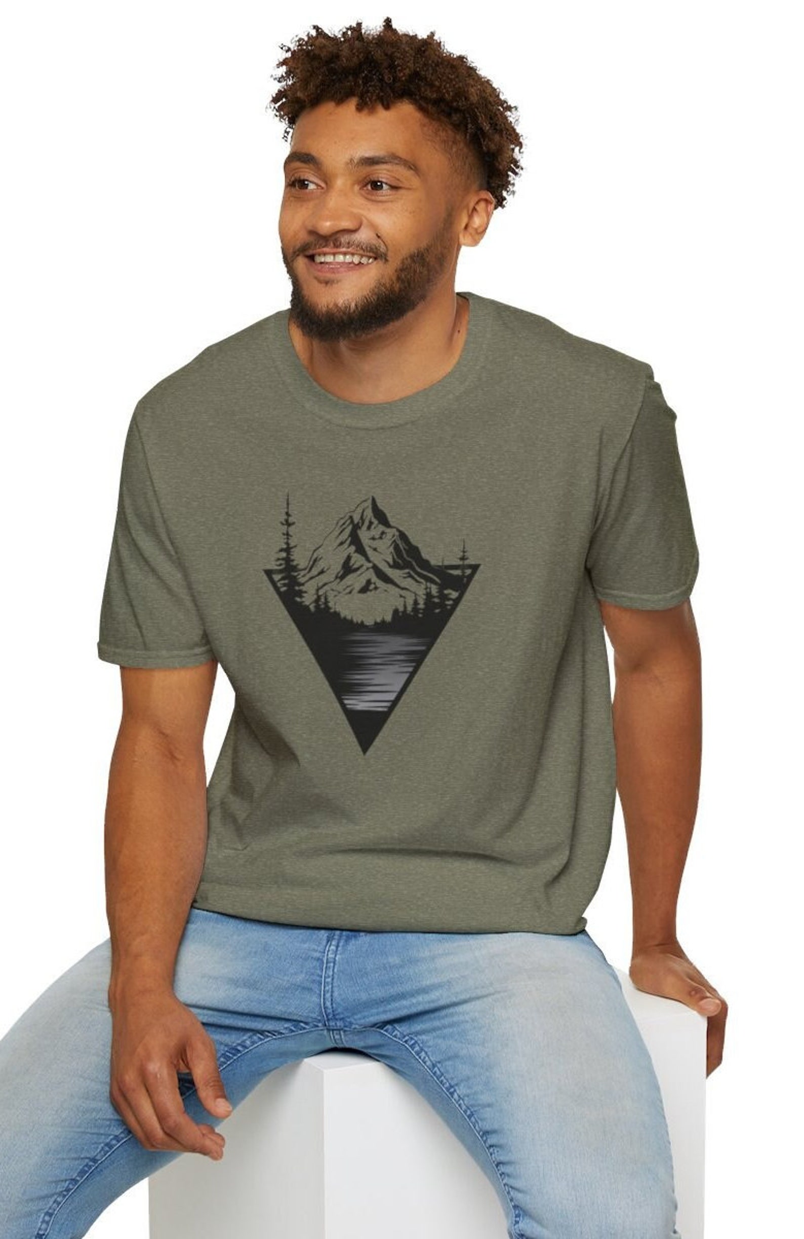 Nature Shirt, Nature Shirt, Forest Graphic, Hiking Shirt, Adventure Tee ...