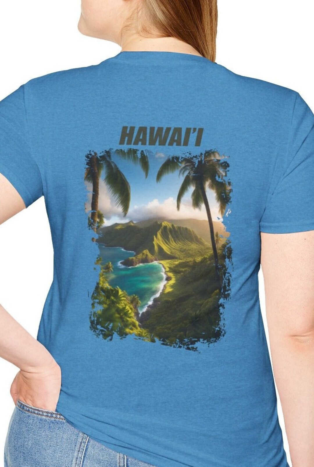 Hawaii Shirt, Nature Shirt, Forest Graphic, Hiking Shirt, Adventure Tee ...