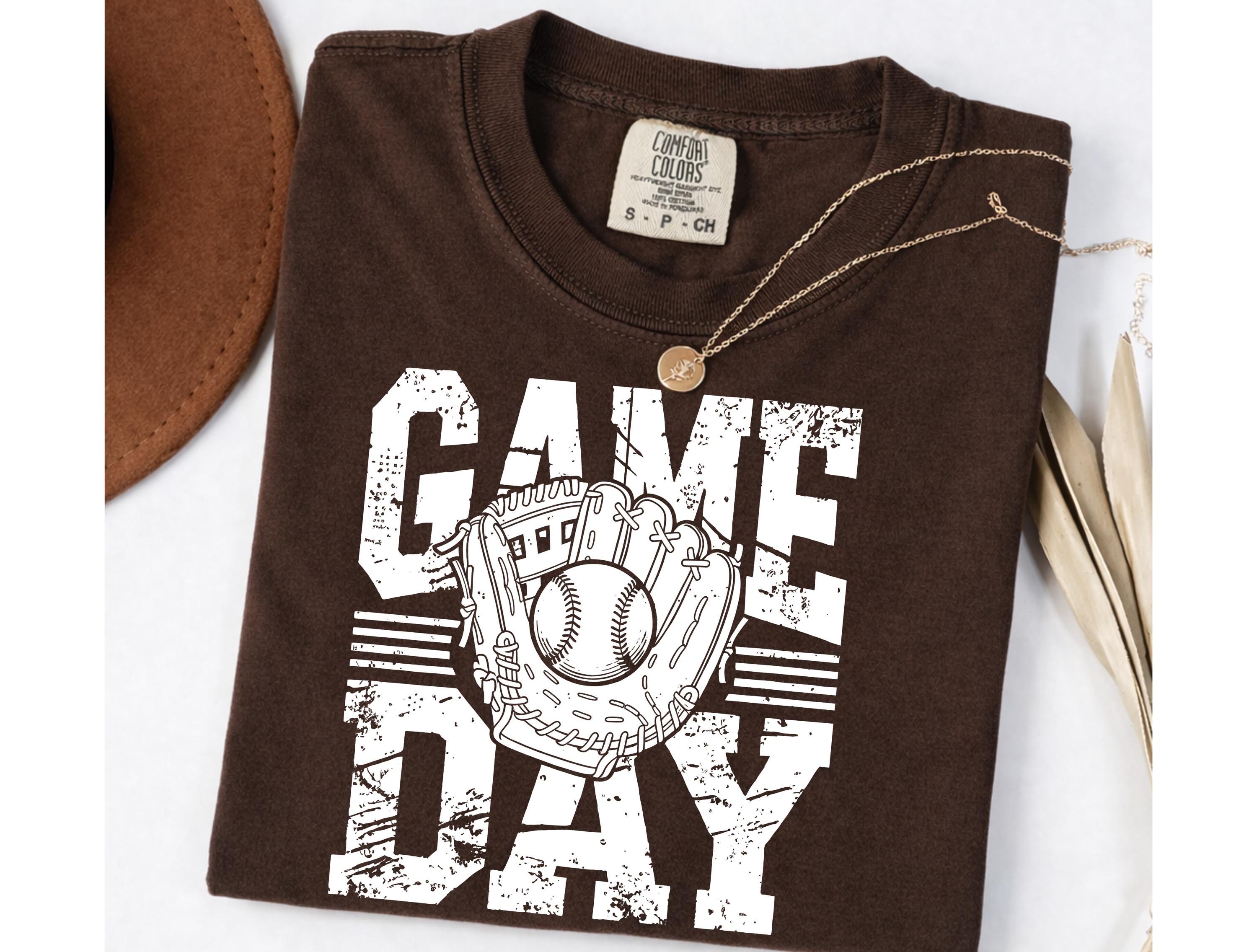 Game Day Baseball Ready to Press DTF, Retro Game Day DTF Transfer ...