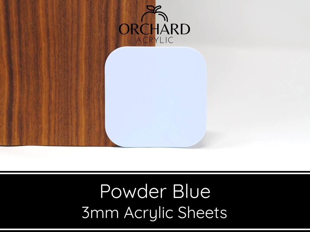 Powder Blue Acrylic Sheets | 3mm Acrylic Sheet | PMMA Cast Acrylic ...