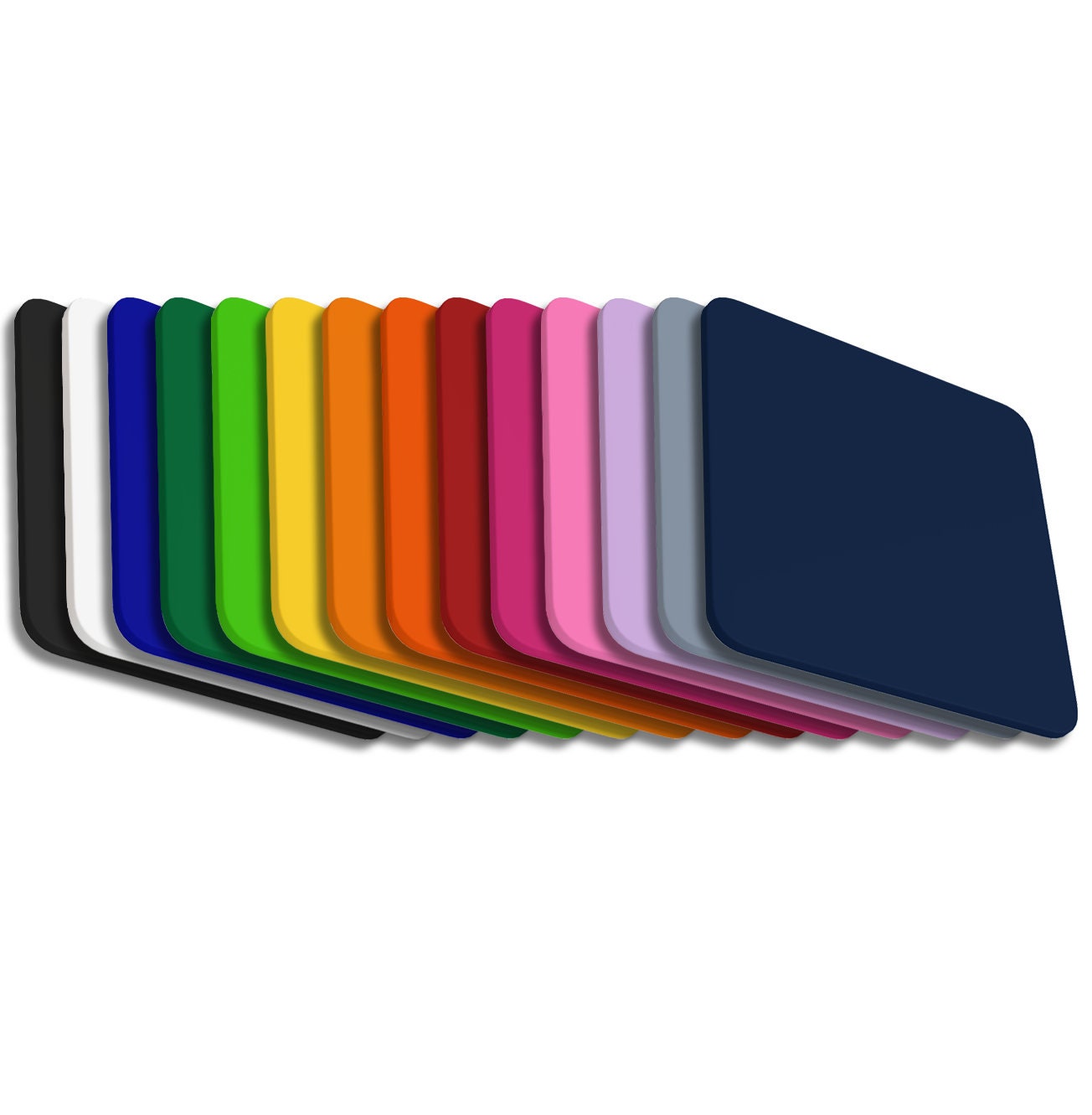 Sample Bundle All Colors 3mm Acrylic Sheet PMMA Cast Acrylic Laser ...