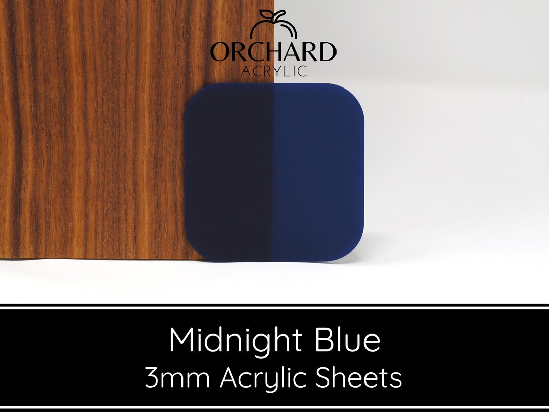 Midnight Blue Acrylic Sheets | 3mm Acrylic Sheet | PMMA Cast Acrylic ...