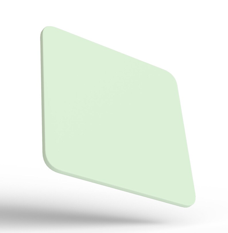 Honeydew Green Acrylic Sheets 3mm Acrylic Sheet PMMA Cast Acrylic Laser ...