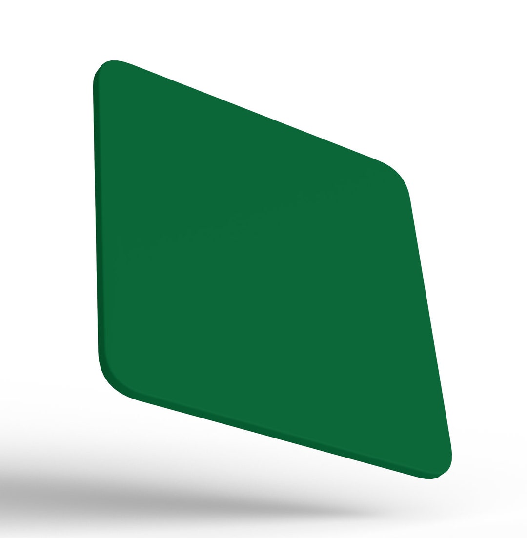 Green Acrylic Sheet 3mm Acrylic PMMA Cast Acrylic Laser Cutting ...