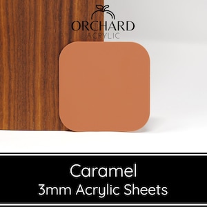 Caramel Brown Acrylic Sheets | 3mm Acrylic Sheet | PMMA Cast Acrylic ...