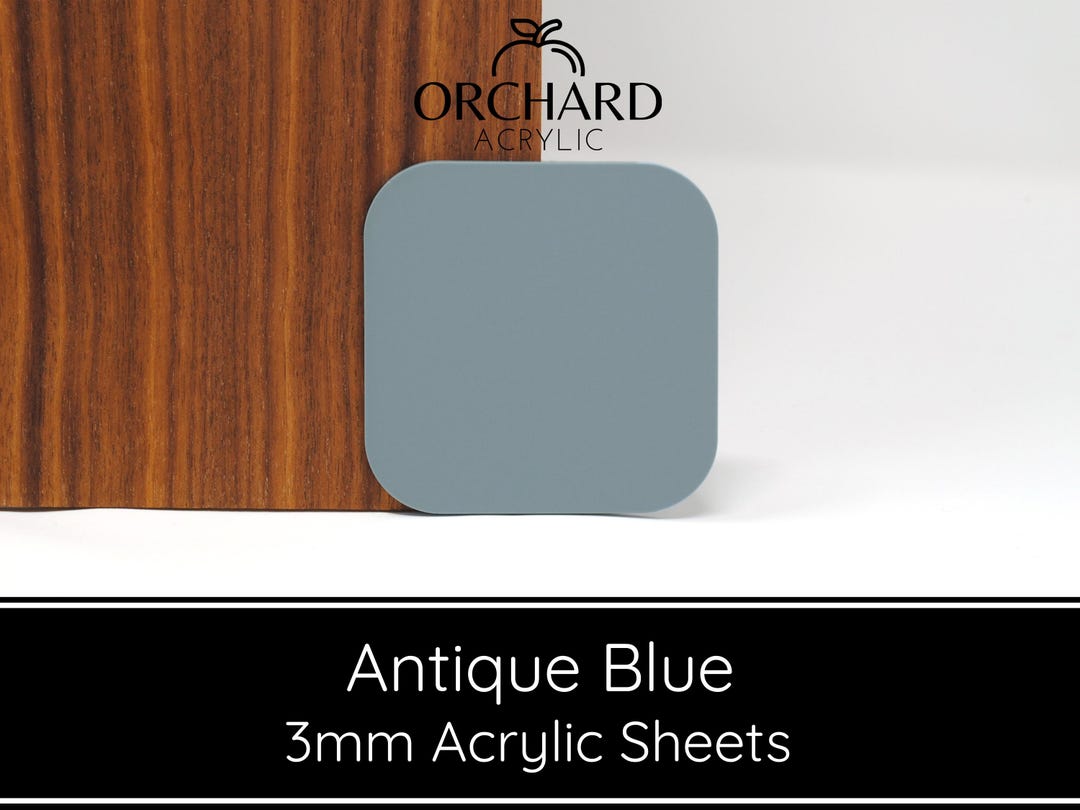 Antique Blue Acrylic Sheets | 3mm Acrylic Sheet | PMMA Cast Acrylic ...