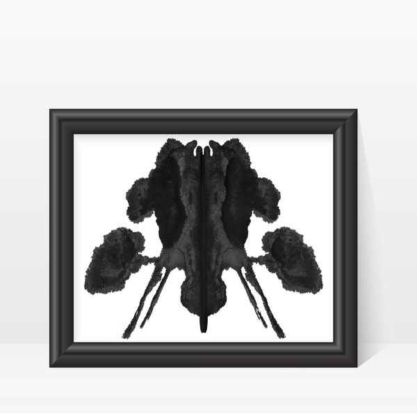 Rorschach Ink Blot - Etsy