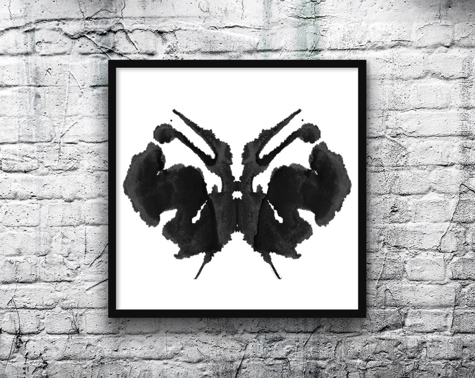 Rorschach Ink Blot Art Digital Print No 27 - Etsy