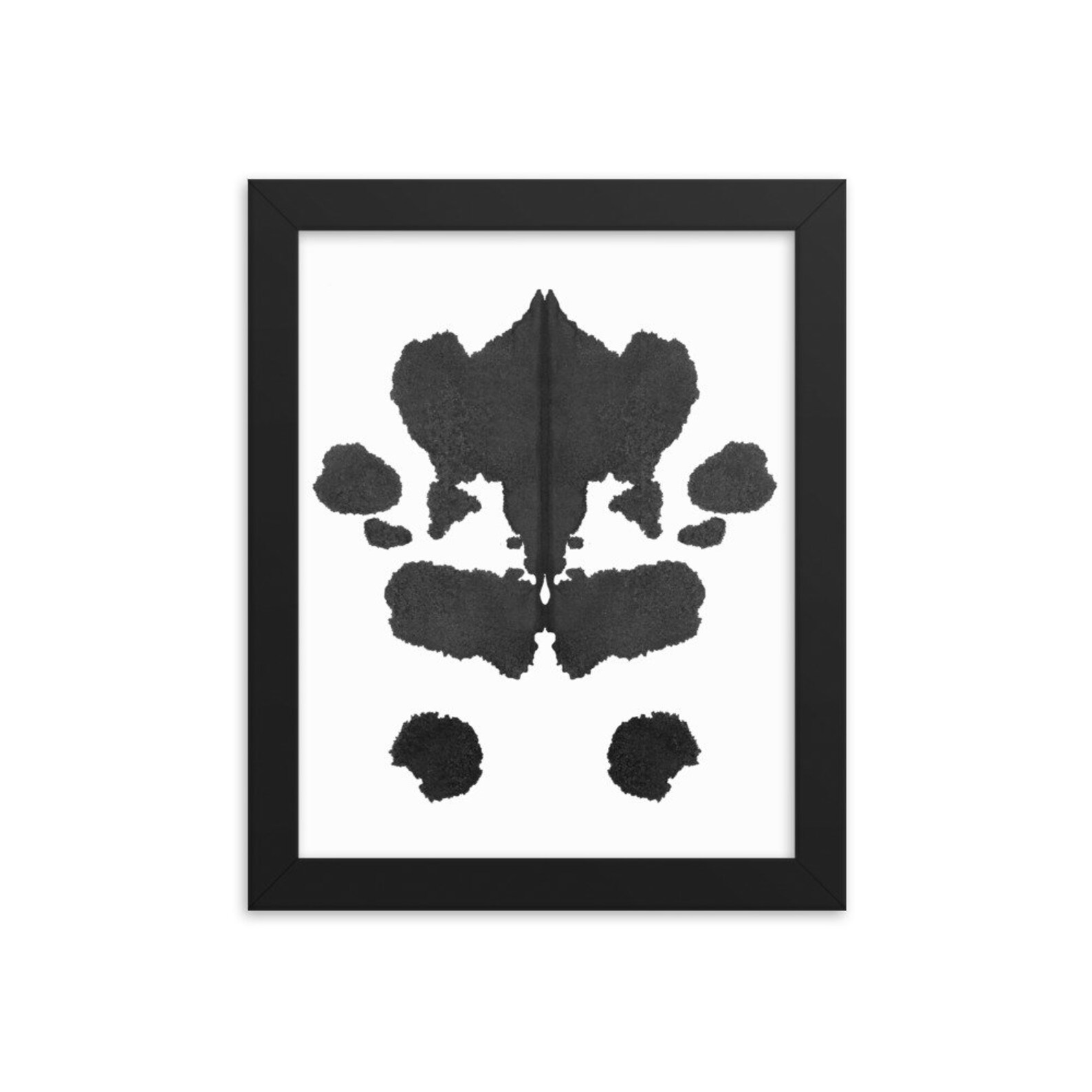 Psychology Art Rorschach Ink Blot Art Therapist Gifts Digital Image ...