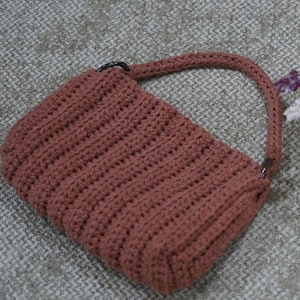 Crochet Minimal Everyday Bag Pattern, Mini Tote Bag, Everyday Bag ...