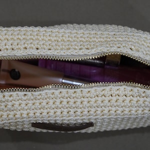 Crochet Pattern, Makeup Bag Pattern, Makeup Pouch- Makeup Bag, Pencil ...