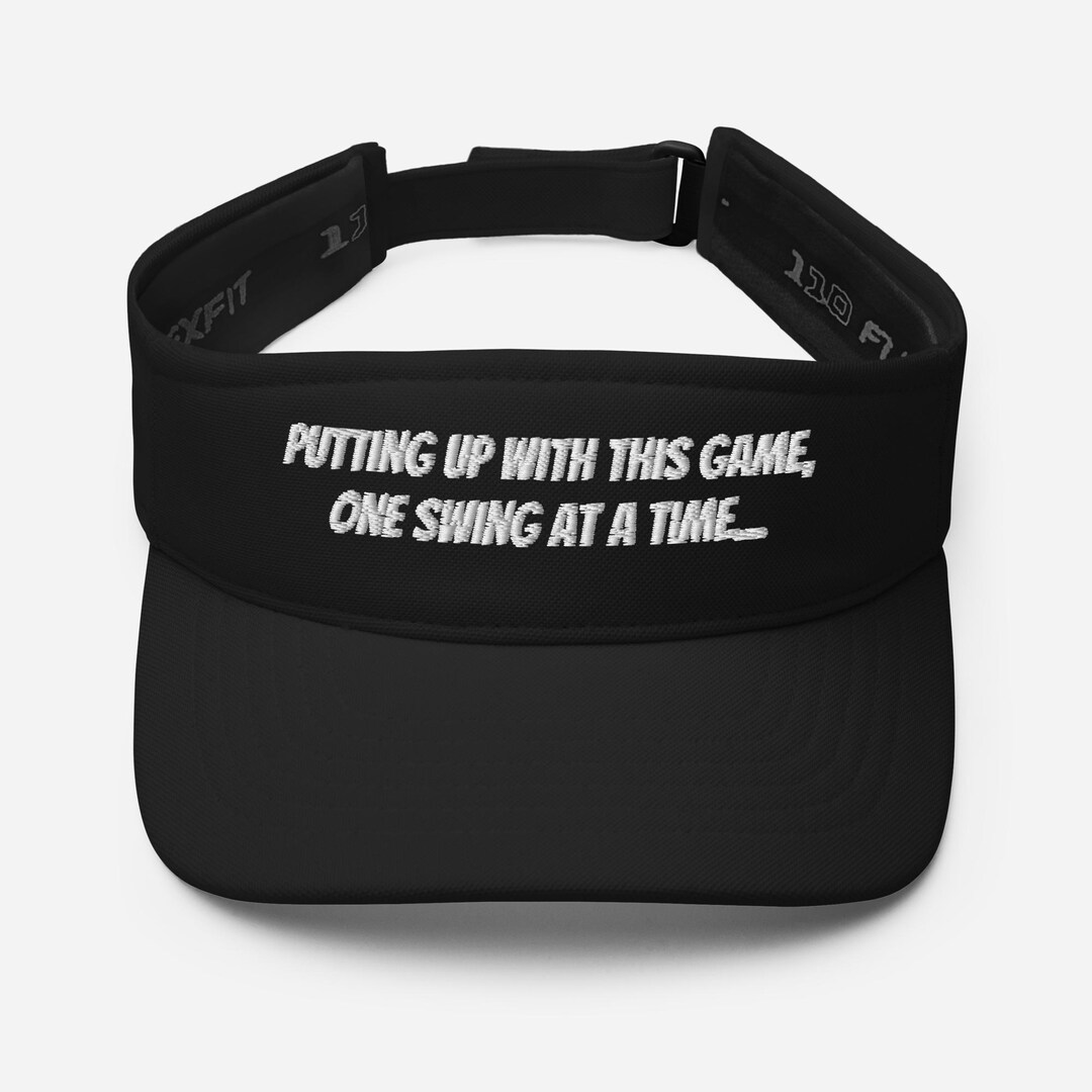 Funny Visor / Golf Visor / Embroidered Golf Visor / Golf Tournament ...