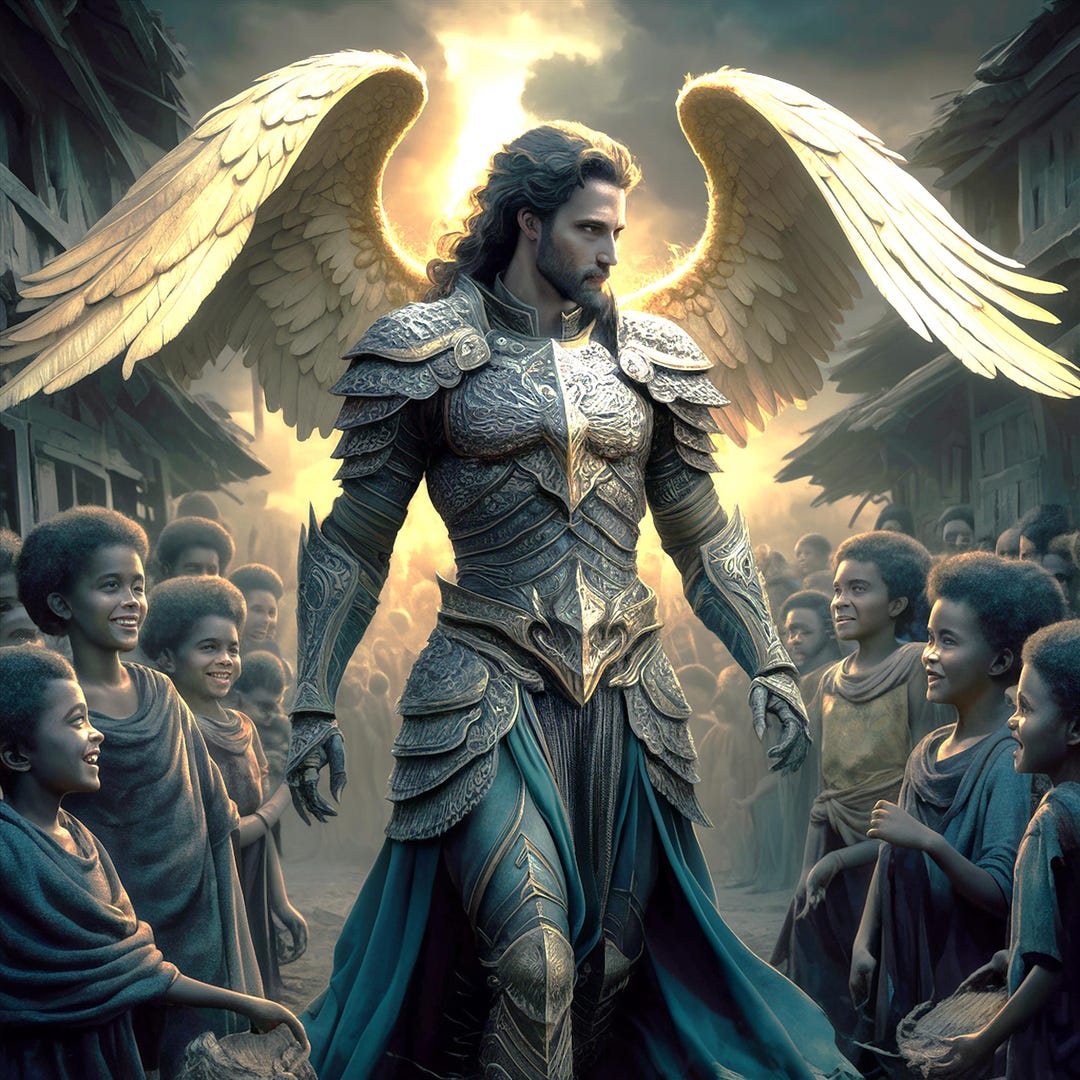 Archangel Remiel / Angel Puzzle / Angel Remiel / Guardian Angel ...