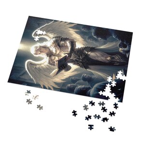 Archangel Uriel / Angel Puzzle / Angel Uriel / Guardian Angel / Jigsaw ...