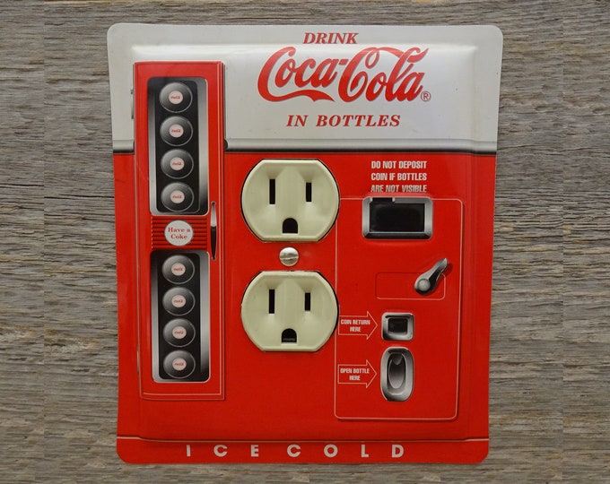 Coke Coca Cola Collectibles Outlet Covers Cover Plate Plates Made From ...