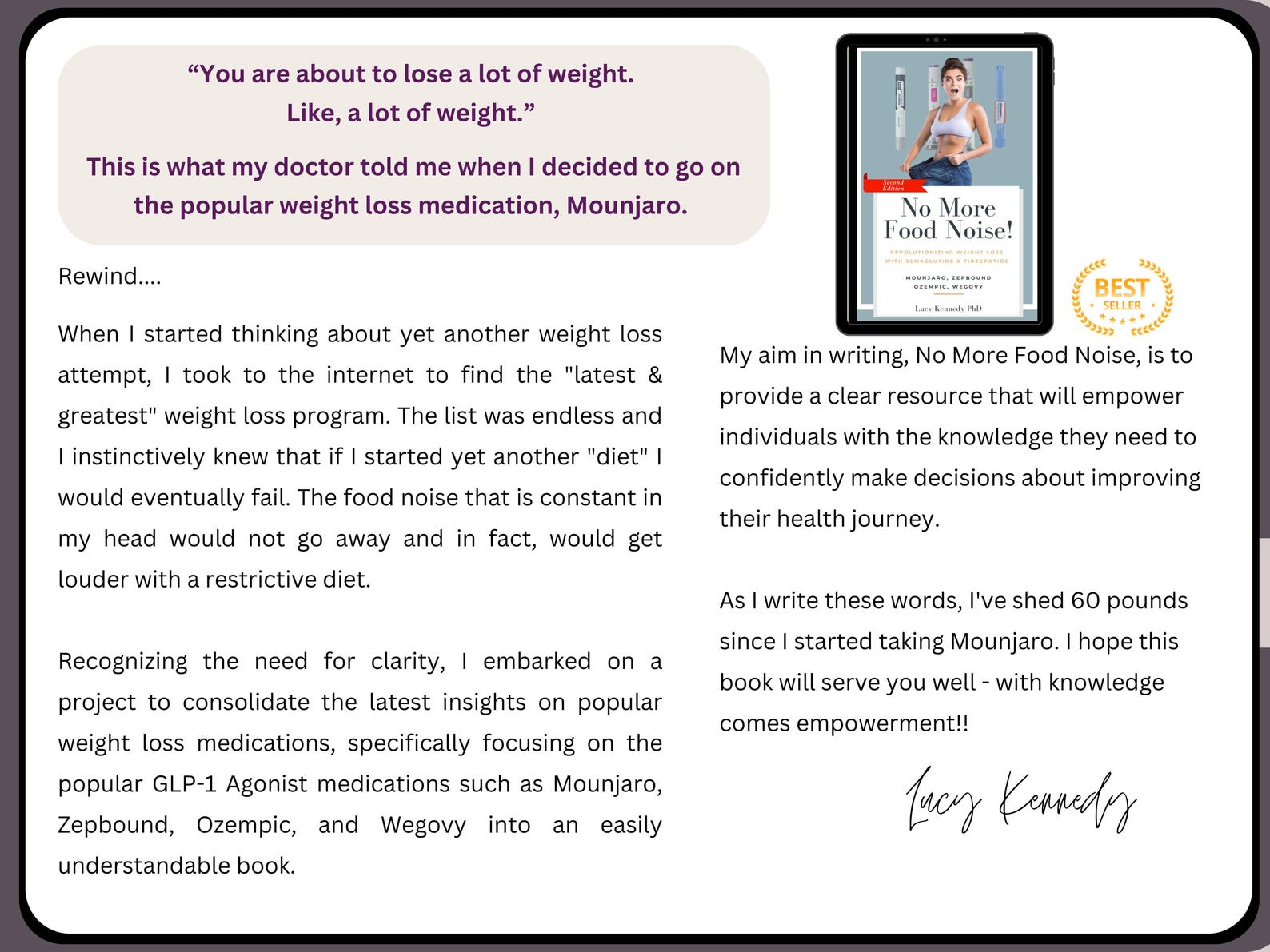 Semaglutide / Tirzepatide: Mounjaro, Zepbound, Wegovy, Ozempic Digital ...