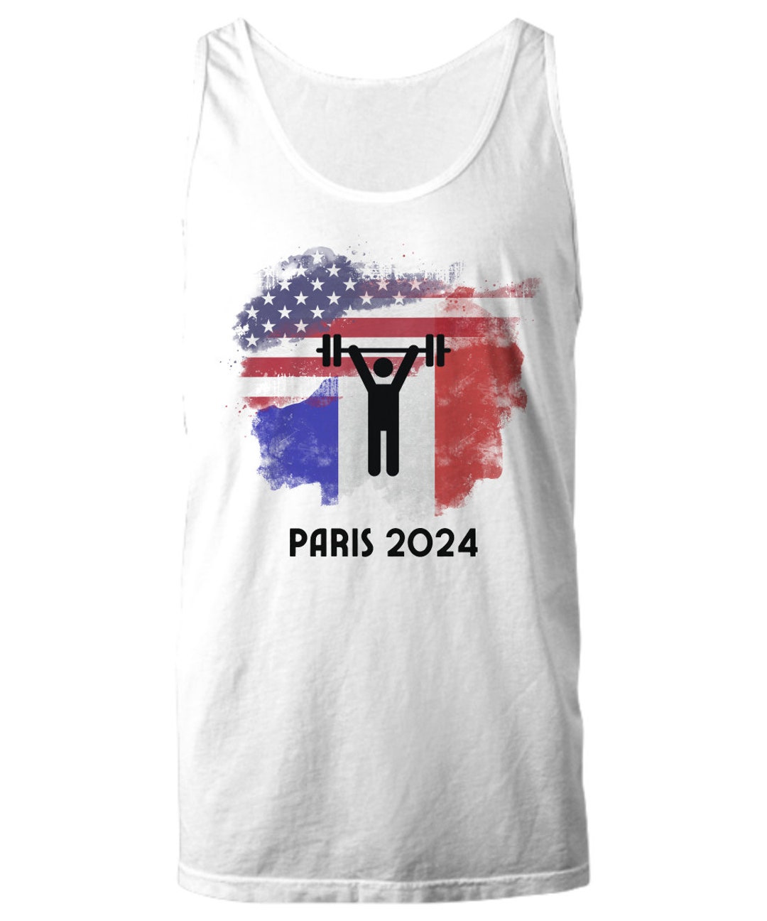 Weightlifting Paris 2024 Olympics T-shirt, USA Olympics Stuff ...