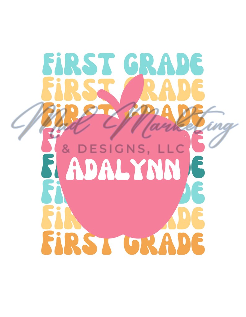 School Grade Design Kindergarten First Grade Second Grade and More Can ...