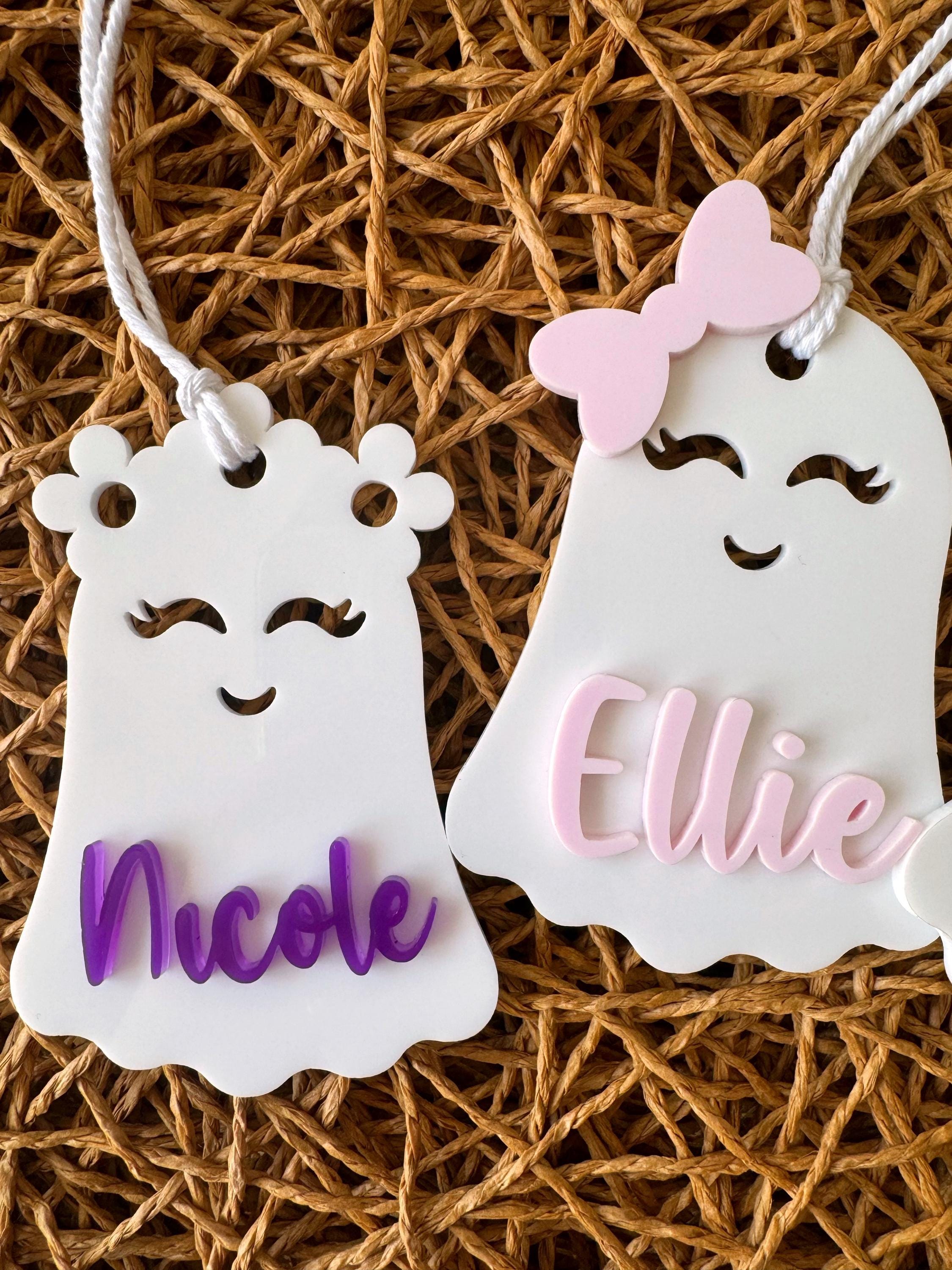 Halloween Boo Basket Tag Halloween Personalized Boo Bag Tag With Name ...