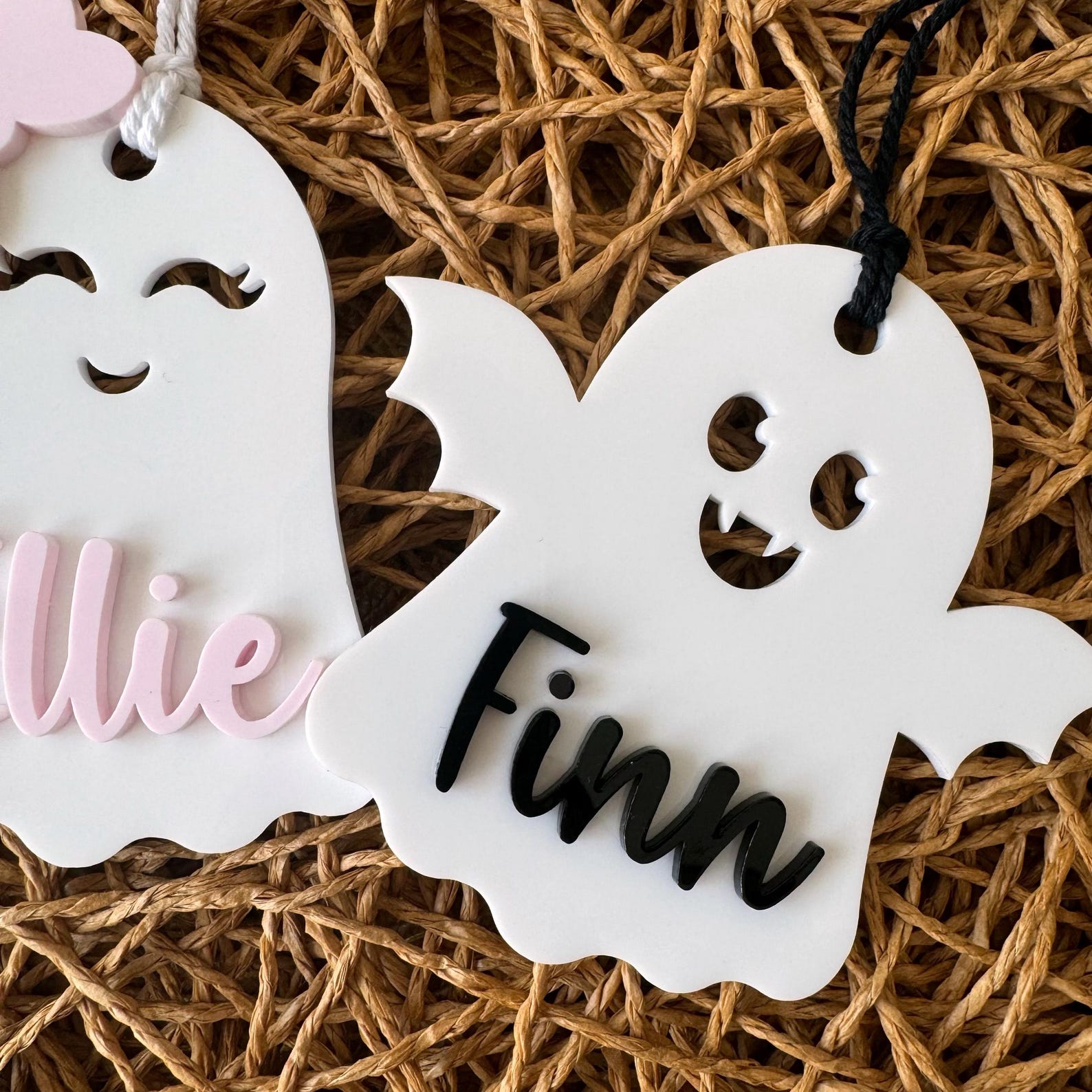 Halloween Boo Basket Tag Halloween Personalized Boo Bag Tag With Name ...