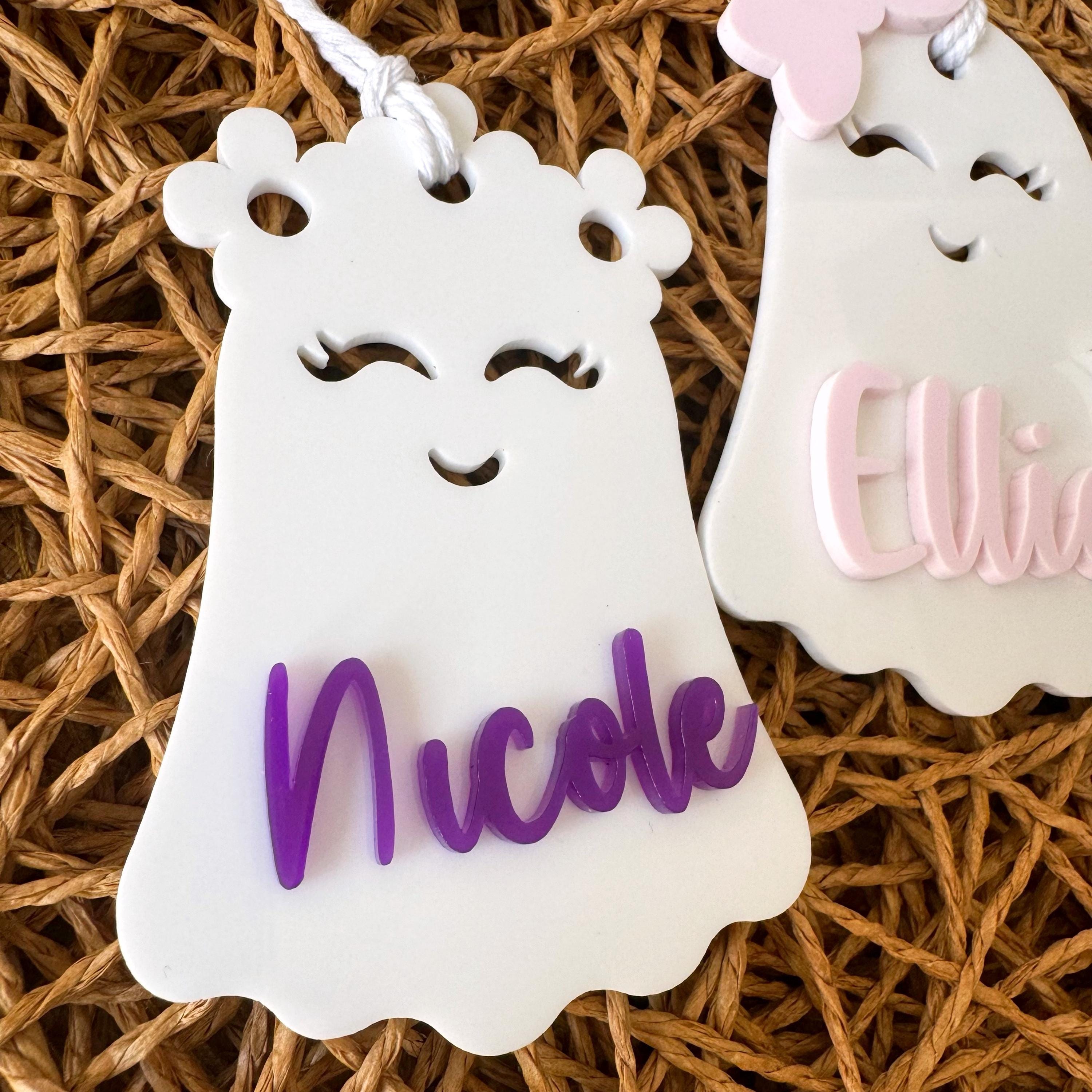 Halloween Boo Basket Tag Halloween Personalized Boo Bag Tag With Name ...