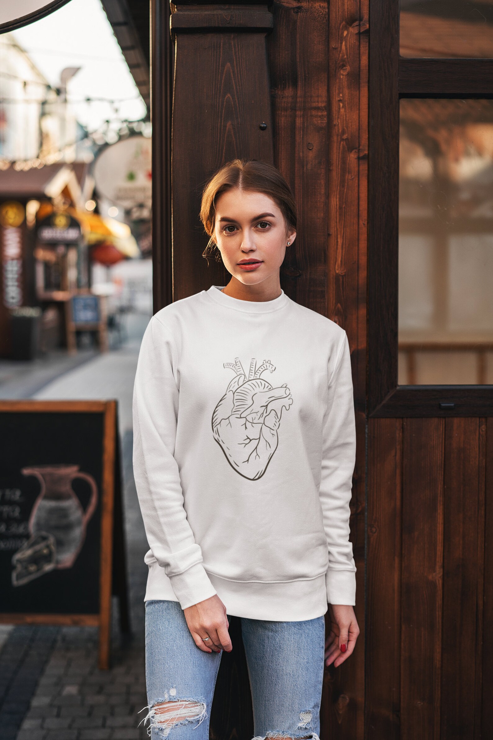 Custom Birth Month Birth Heart Sweatshirt, Mothers Day Gift, Gift for ...