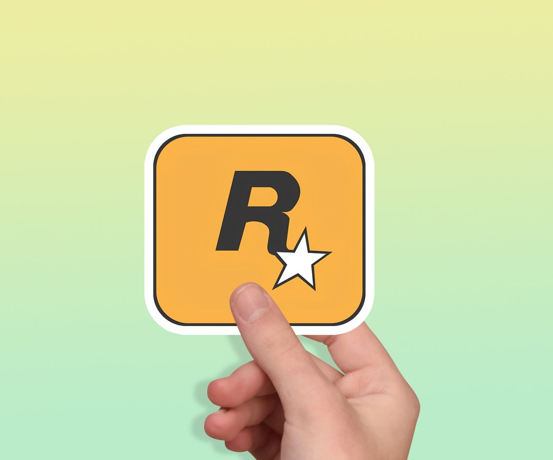 Rockstar Logo Home Dec Outdoor Indoor Sticker Decal for Cars Vehicles ...
