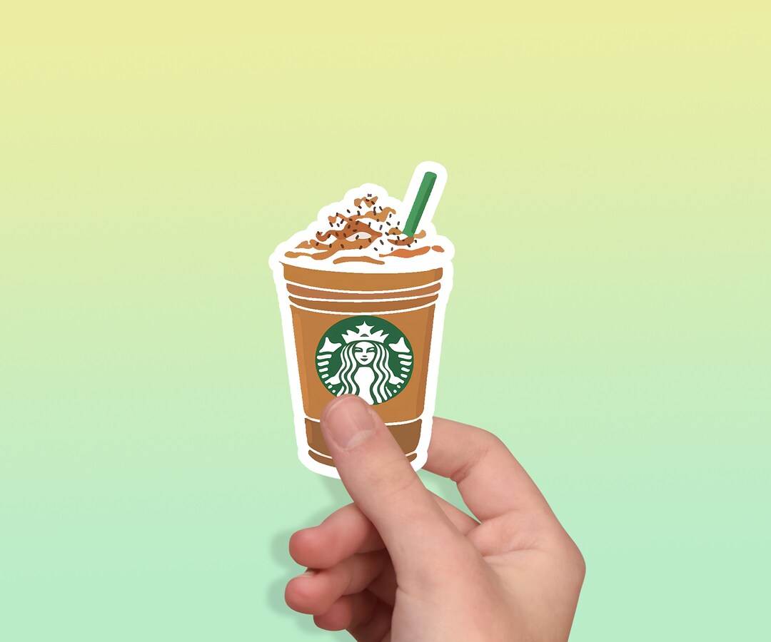 Starbucks Frappe Outdoor Indoor Sticker Decal for Cars Vehicles Laptop ...