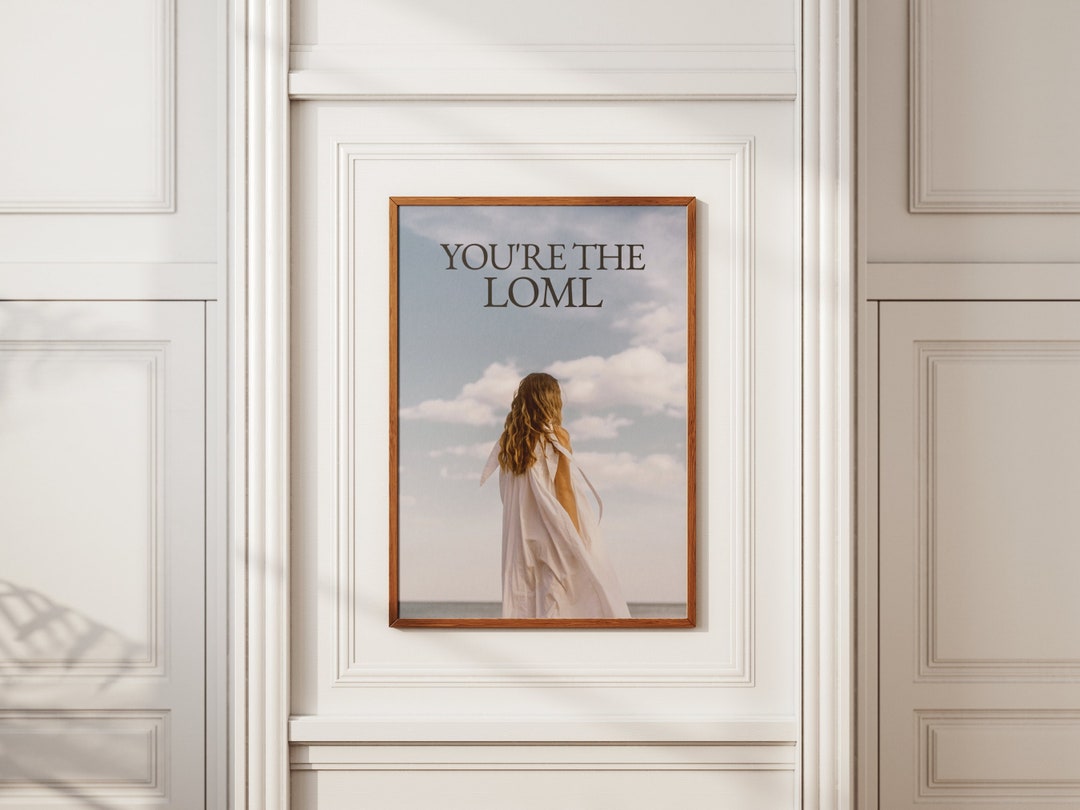 You're the LOML Print, TTPD Design, the Tortured Poets Department Wall ...