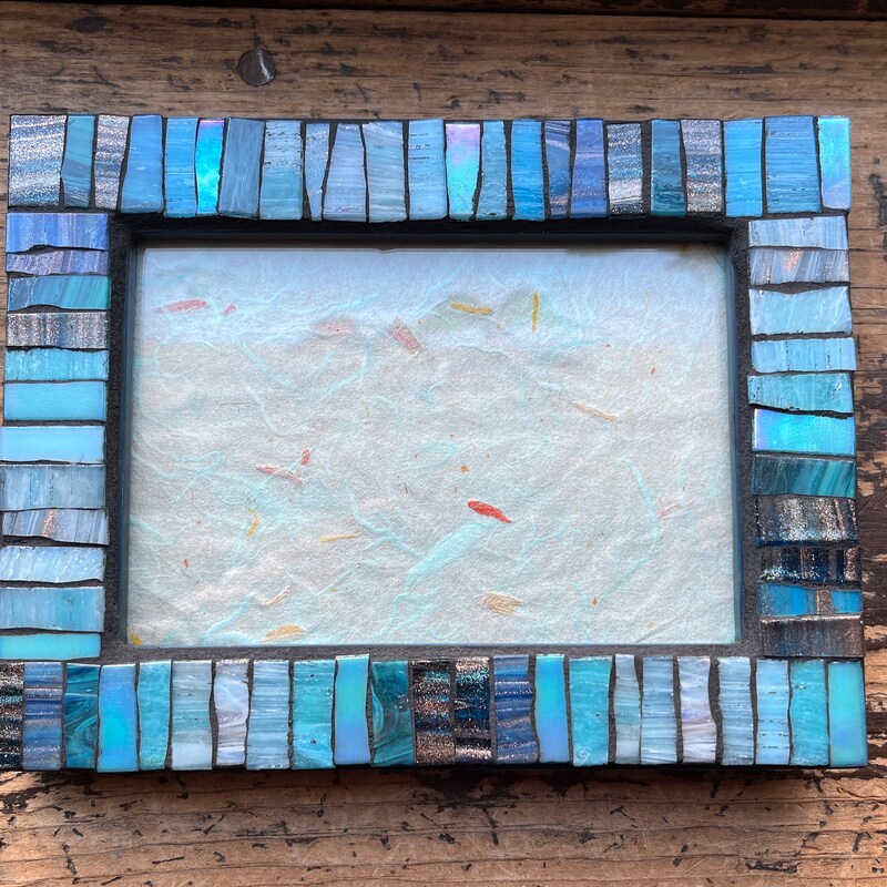 Mosaic Picture Frame - Etsy