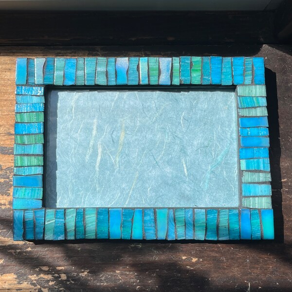 Mosaic Picture Frame - Etsy