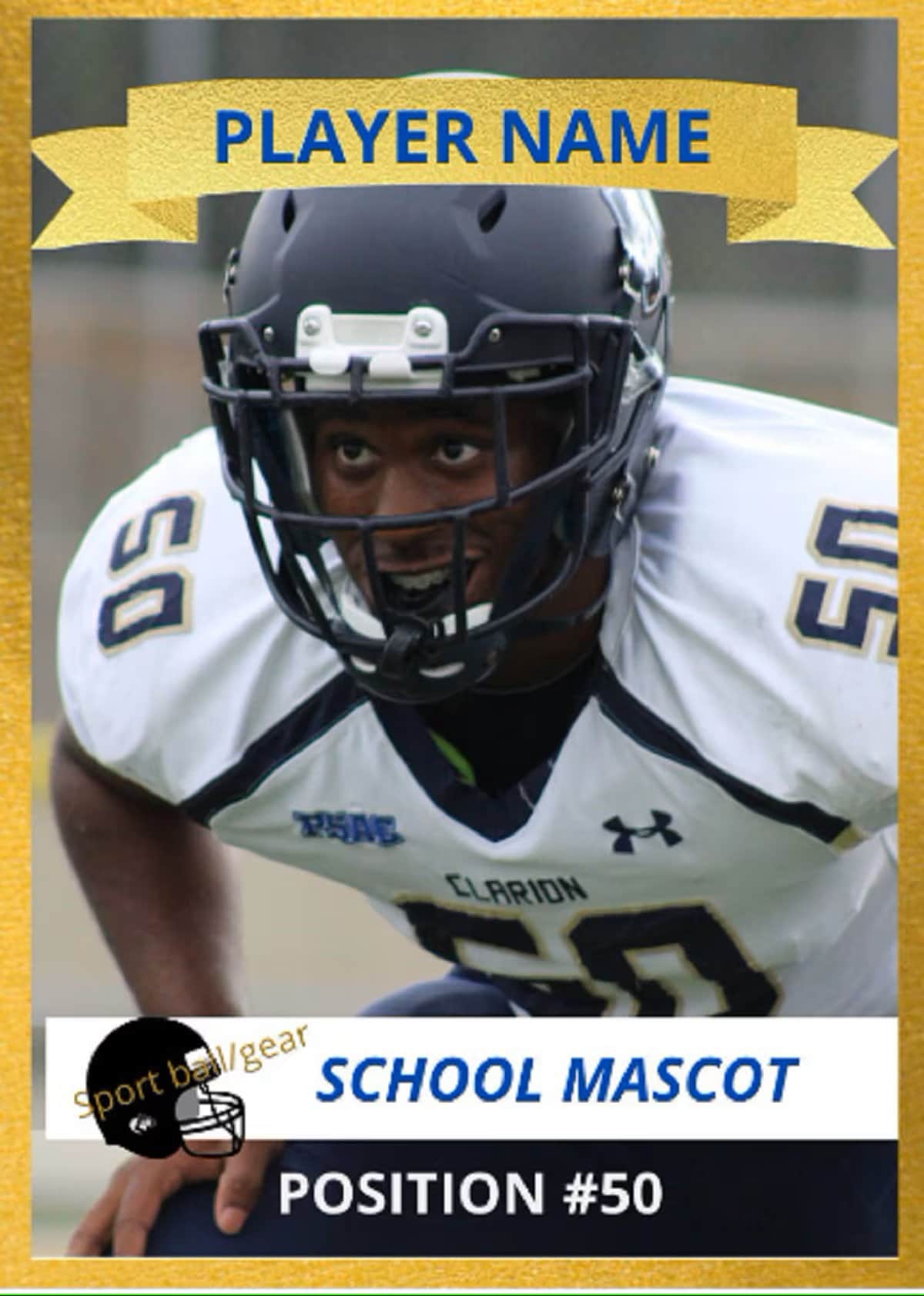 Custom Youth, Children & Kids Athlete Trading Cards, Sports Cards ...