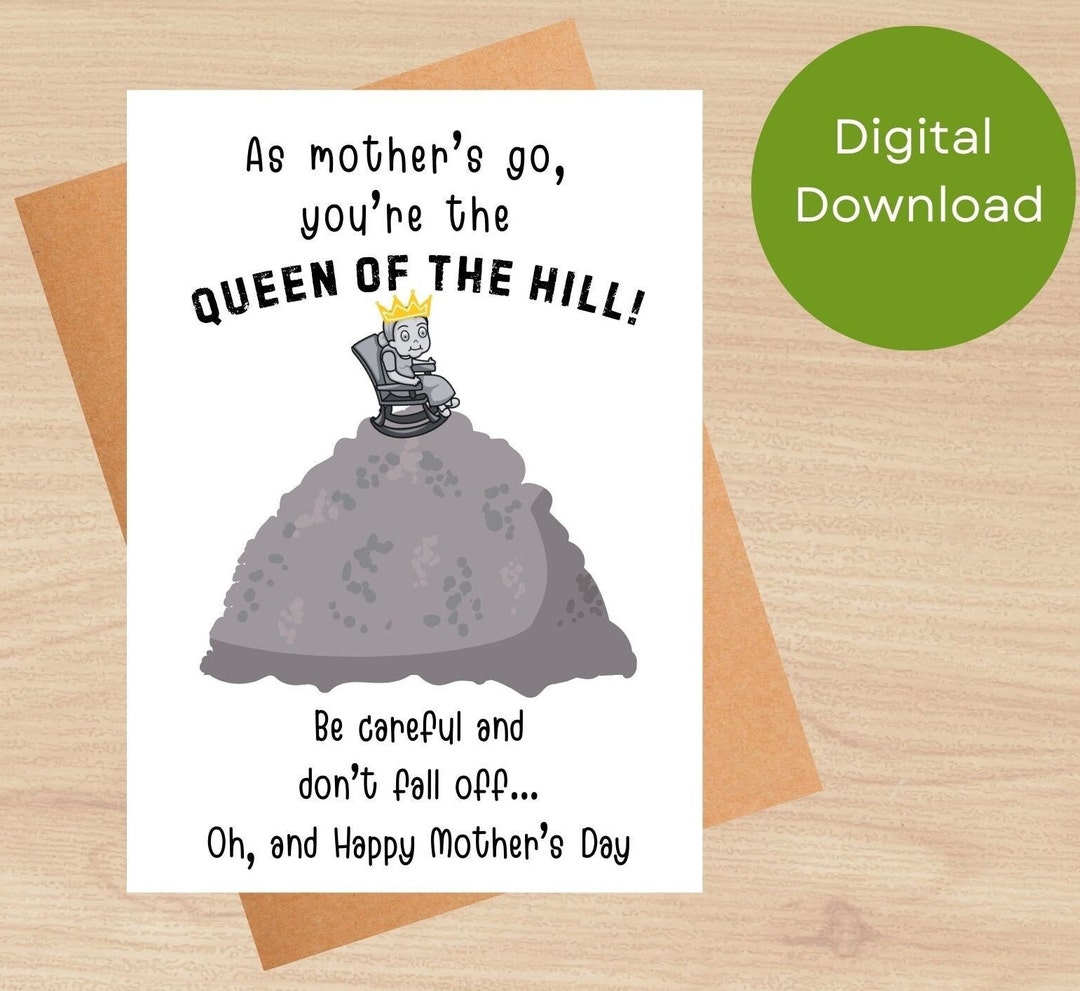 Printable Mother's Day Card, Funny Mom's Day Card, Digital Download ...